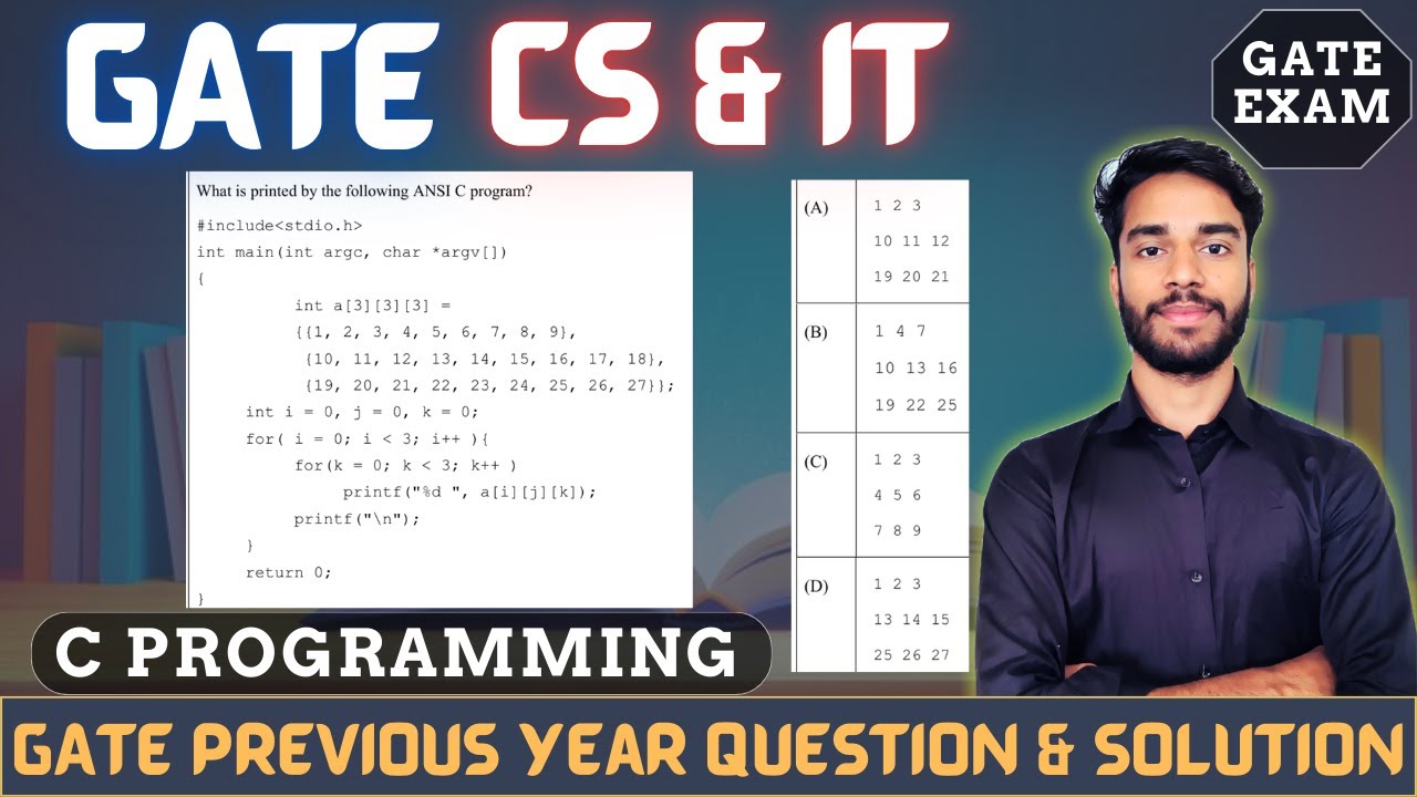 Gate Pyq C Programming Gate Cs And It Gate Exam Pyqs Solution 9917