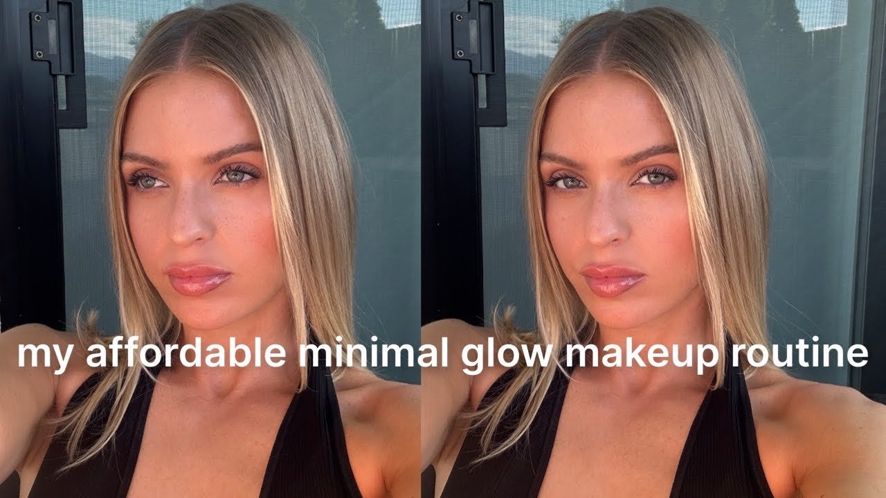 my affordable minimal glow makeup routine using products under $170 ...