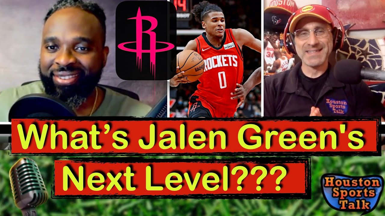 What's JALEN GREEN's Next Level? (ROCKETS Expert Frank with HTX Chop ...
