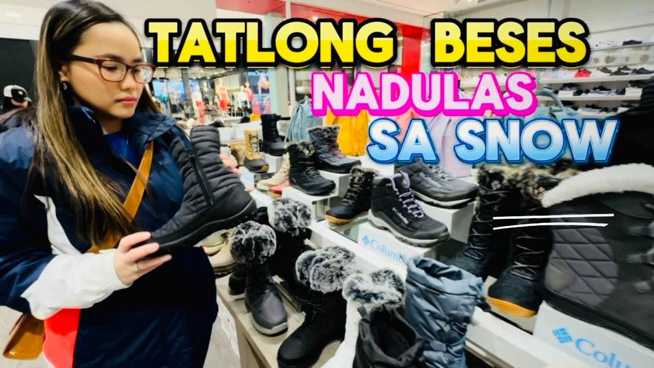NADULAS SA SNOW MASAKIT DIN #canada #canadalife #snow #boots #kabalen # ...