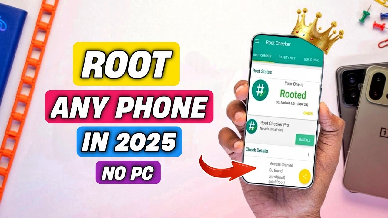 Root Any Phone In 2025 Without PC | One Click Root | Root Any Android | How To Root - YouTube