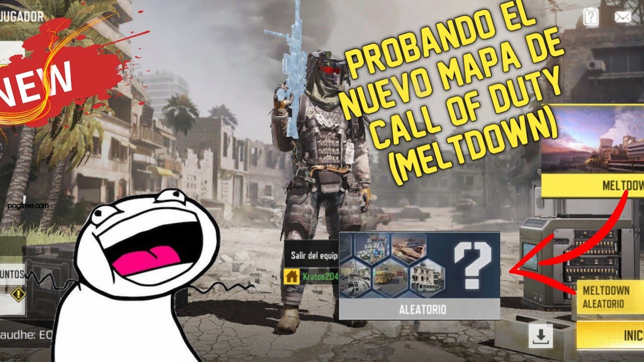 Probando el nuevo mapa meltdown call of duty!! - YouTube