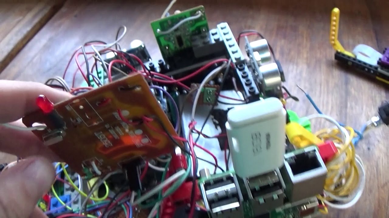 Raspberry Pi Controlled RC car - YouTube