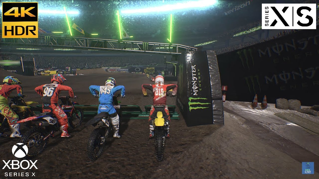 Monster Energy Supercross Gameplay - Ultra Realistic Graphics | Xbox ...