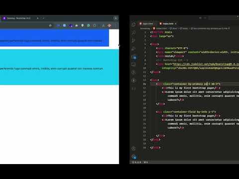 Part 27: Bootstrap Container and Container Fluid | Grid, Images ...