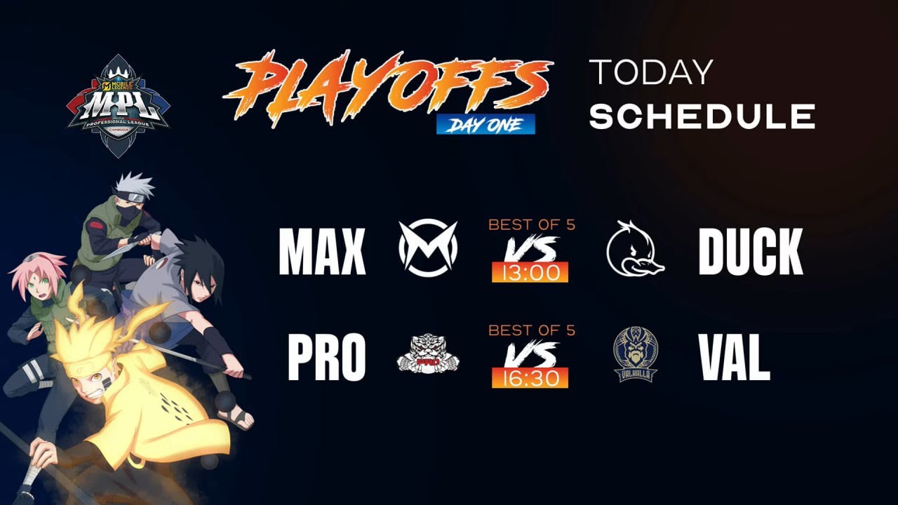 MPL CAMBODIA PLAY OFF DAY1 VAL VS Pro Esport Game4 - YouTube