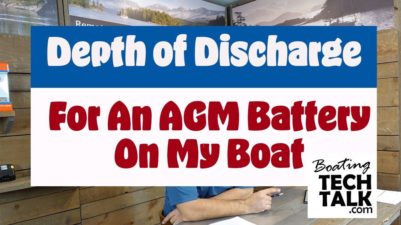 What Is the Depth of Discharge for My AGM Battery? - YouTube