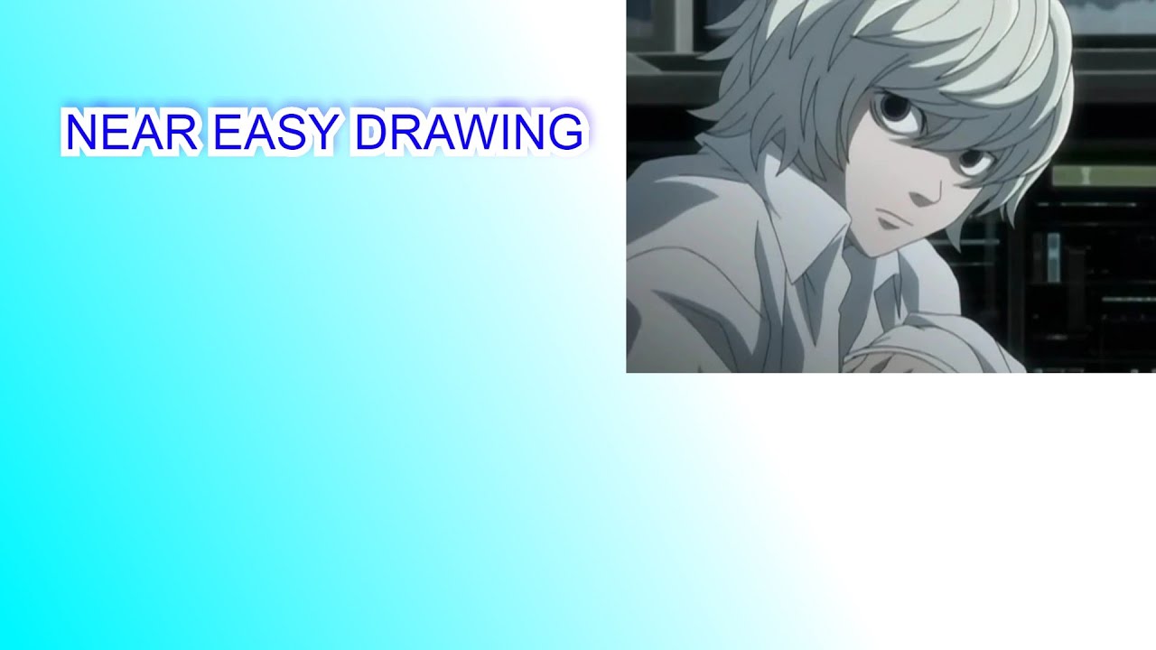 near death note easy drawing tutorial - YouTube