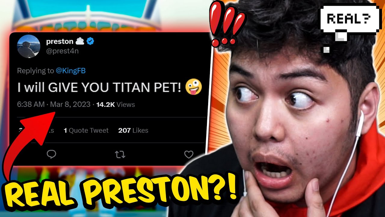 I Got "PRESTON" PASS IN PET SIM X! | | Pet Simulator X (Roblox) ft ...