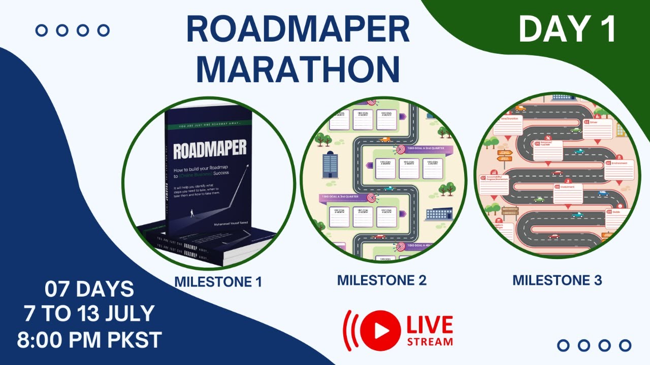 Day 1 - Foundation - Roadmaper Marathon - YouTube