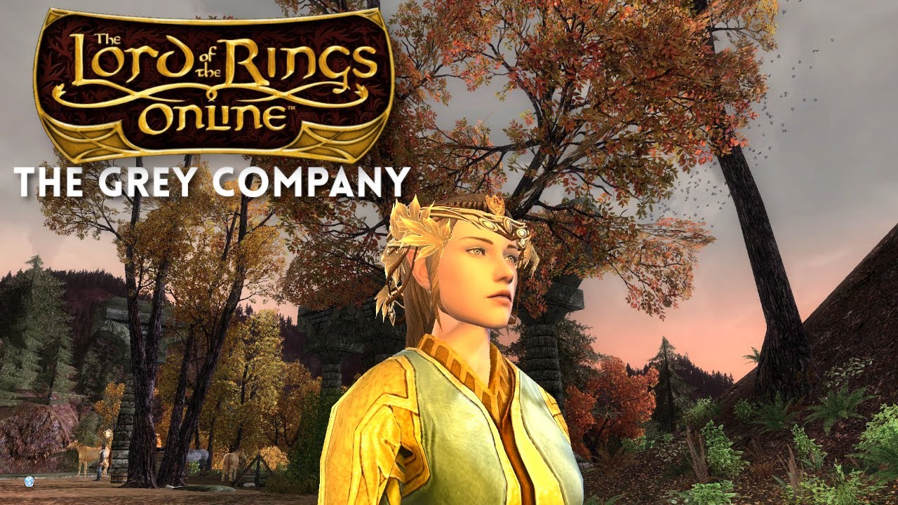 LOTRO - Exploring Middle Earth - The Grey Company Assembled - YouTube