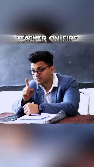 Teacher on fire - YouTube