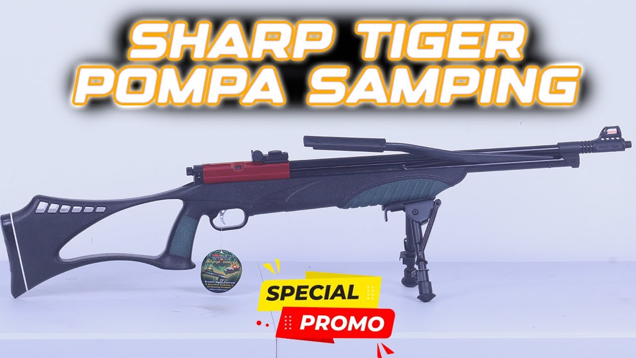 [ SPESIAL ] SENAPAN SHARP TIGER POMPING POMPA SAMPING | SENAPAN UKLIK ...
