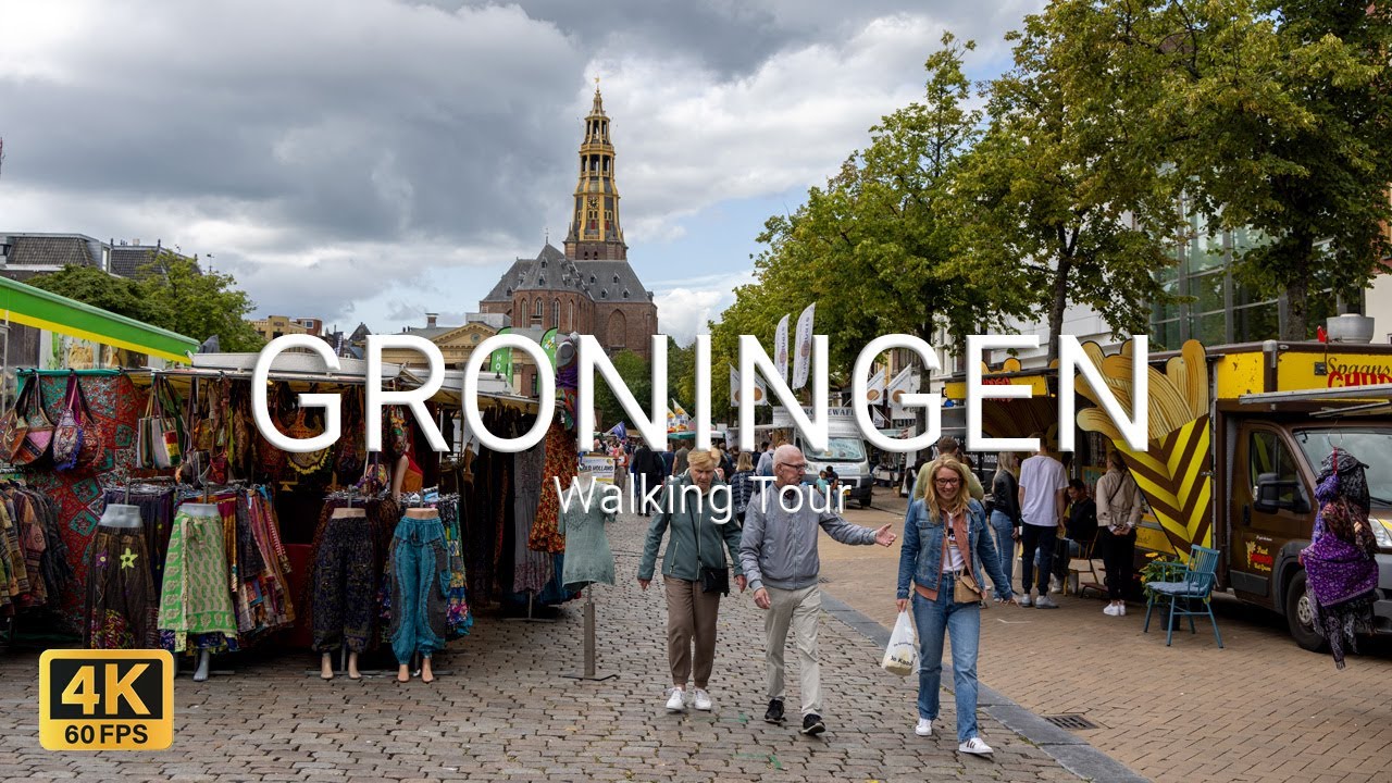 Groningen, Netherlands Walking Tour 2 4K - YouTube