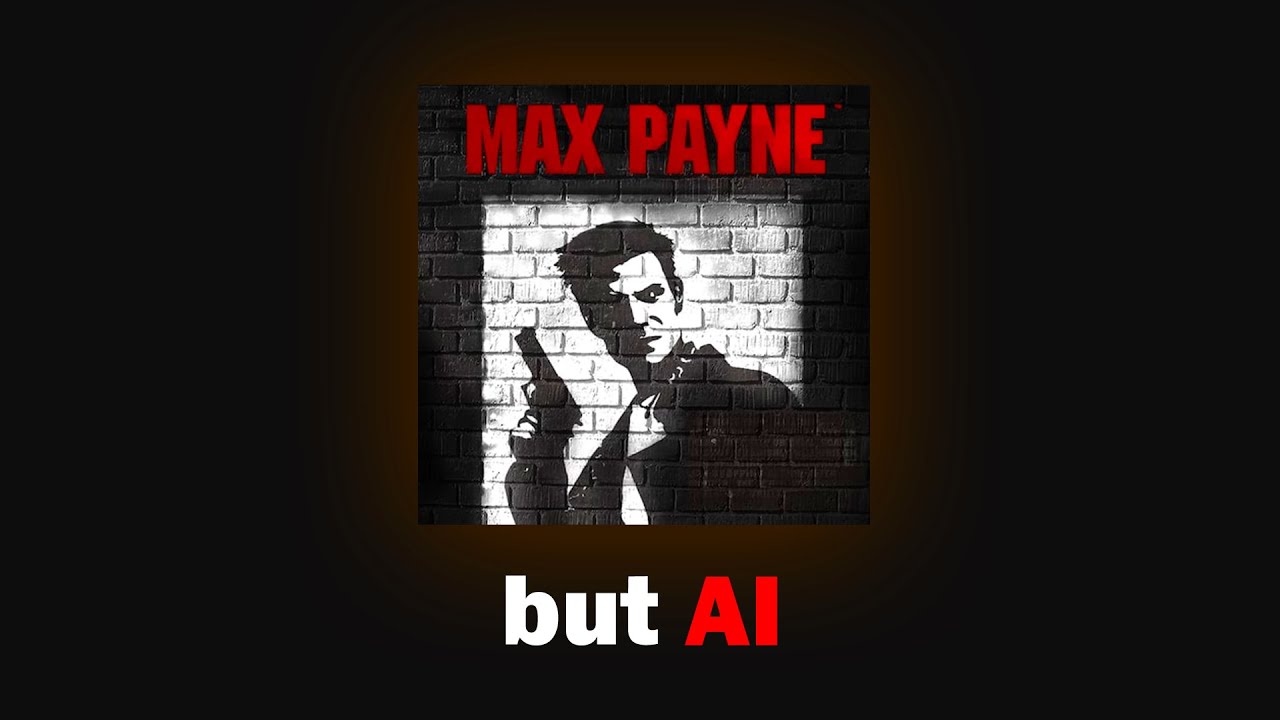 AI tries to extend Max Payne theme - YouTube