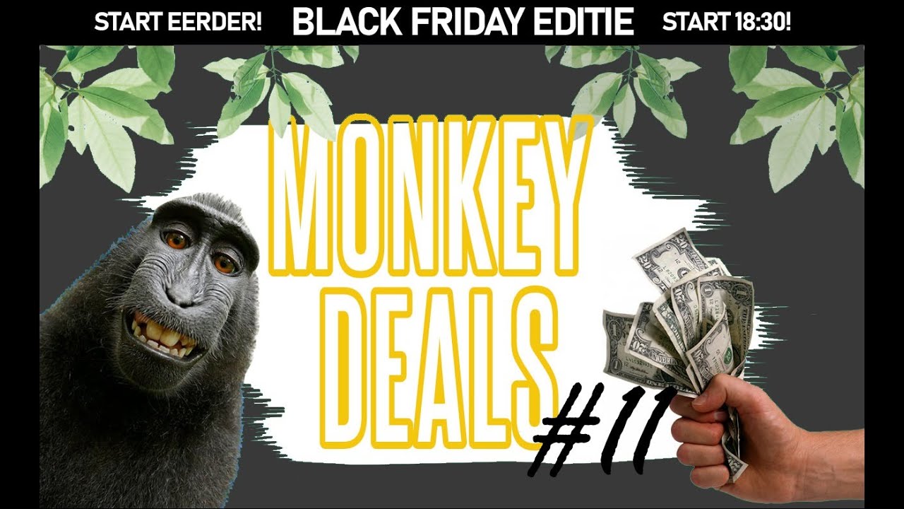 Premium Live: Monkey Deals #11 BLACK FRIDAY - YouTube