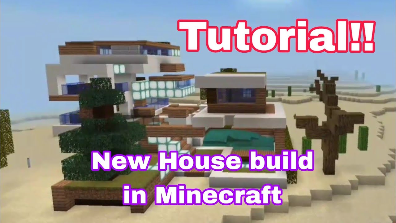 Minecraft[New house build in Minecraft] - YouTube