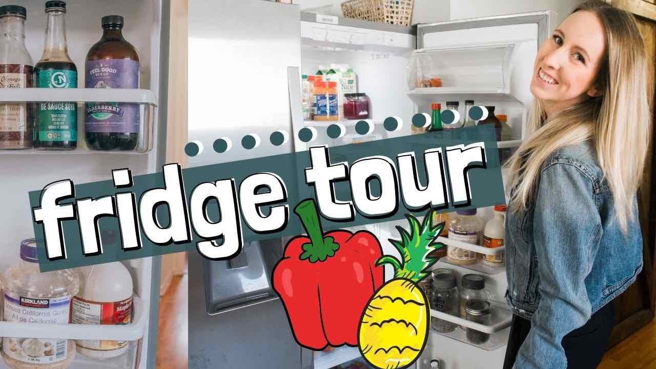 WHAT'S IN MY FRIDGE // HEALTHY FRIDGE TOUR - YouTube
