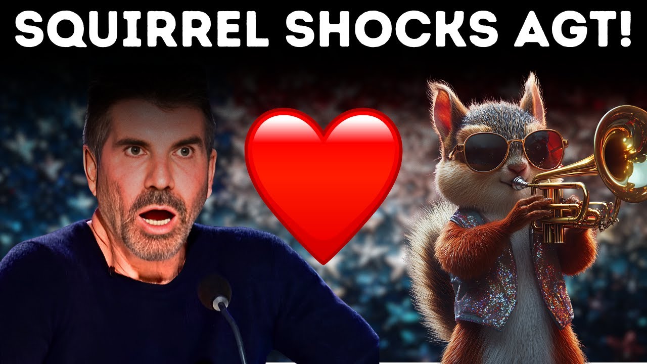 "Tiny Squirrel Shocks Everyone on AGT with a Trombone Performance ...