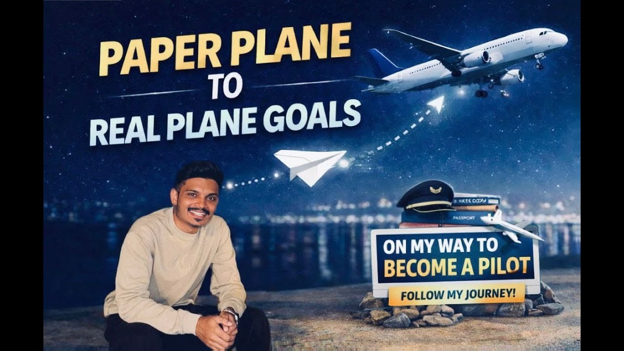 Small Start, Big Dreams Paper Plane to Real Plane ️ - YouTube