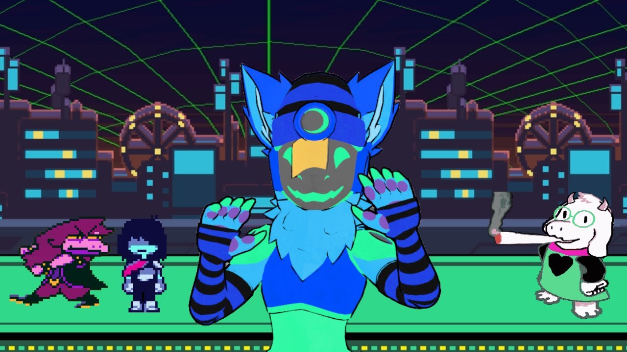 Sleepy Protogen Deltaruning Chapter 2! - YouTube