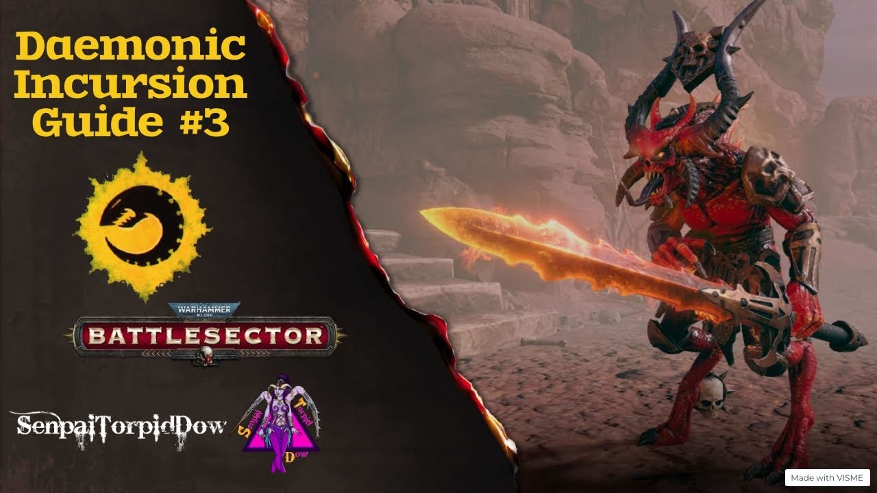 Battlesector 40k Daemonic Incursion Company Captain Full Cohesion ...