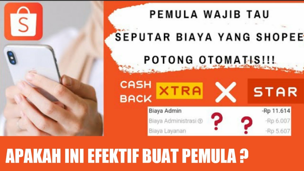 CARA MENEKAN Biaya Admin dan Biaya Layanan Shopee. Seller Shopee WAJIB ...