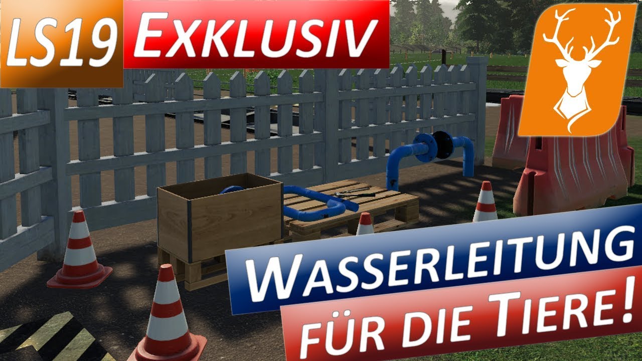 LS19 Stallerweiterung / Wasserleitung / Milchverkauf - Animal Pen ...
