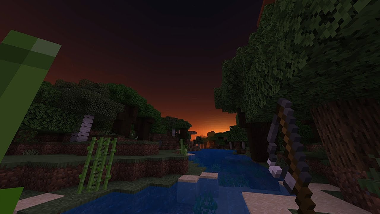 Evening Ambiant 🎣 Random Place ||| Minecraft - YouTube
