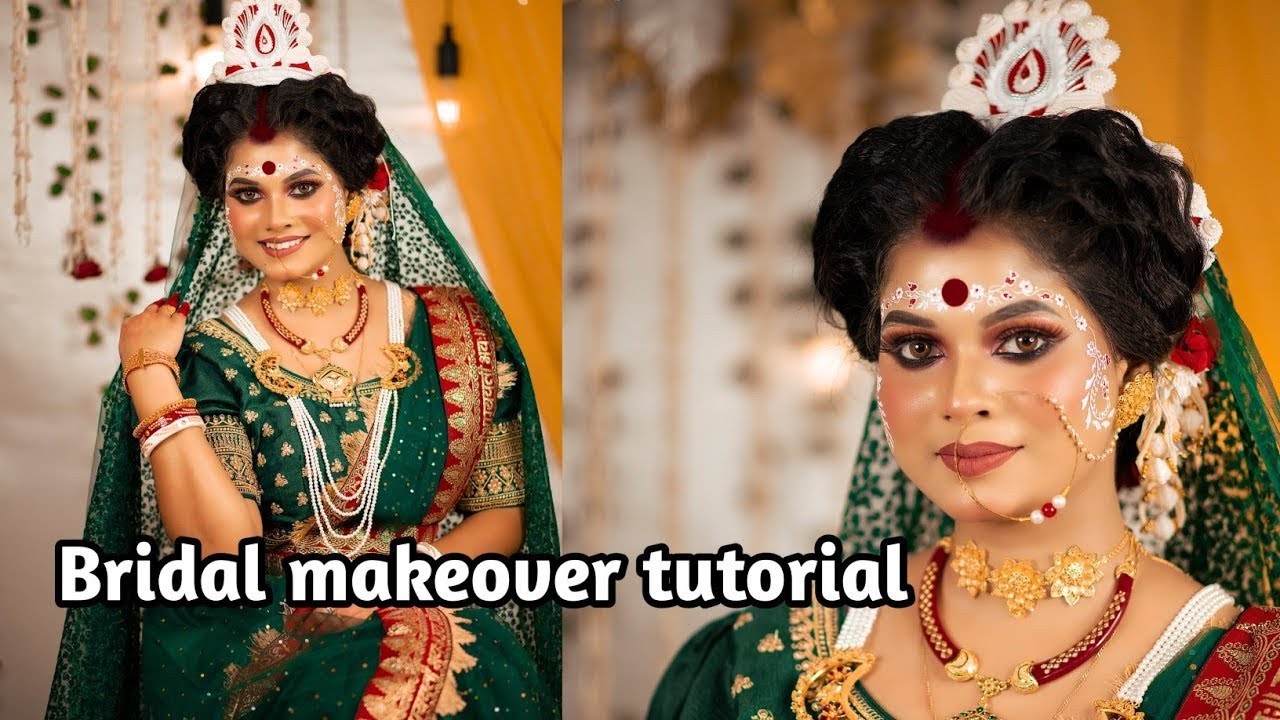 Bengali Bridal makeup tutorial - YouTube