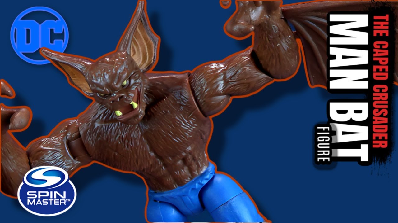 Spinmaster Toys Man Bat Figure | Video Review - YouTube
