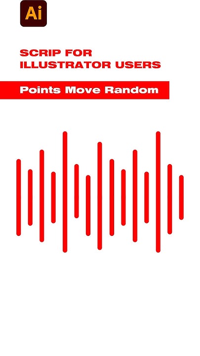 Point Move random script for illustrator users #illustratpr scripts - YouTube