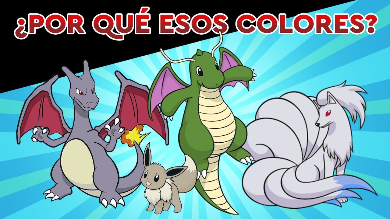 Explicando Pokémon Shiny - ¿Por qué tienen esos colores? - YouTube