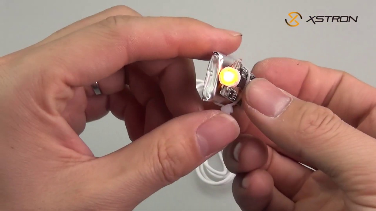 RGB LED Board White Yellow Lights for 3D Printed Lamps - YouTube