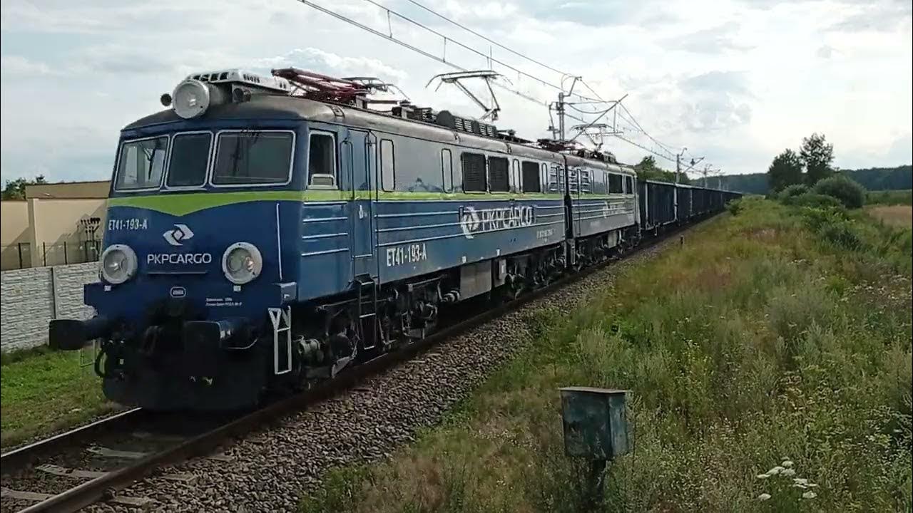 ET41-193 Zwrot węglarek z Połańca Rp1 - YouTube