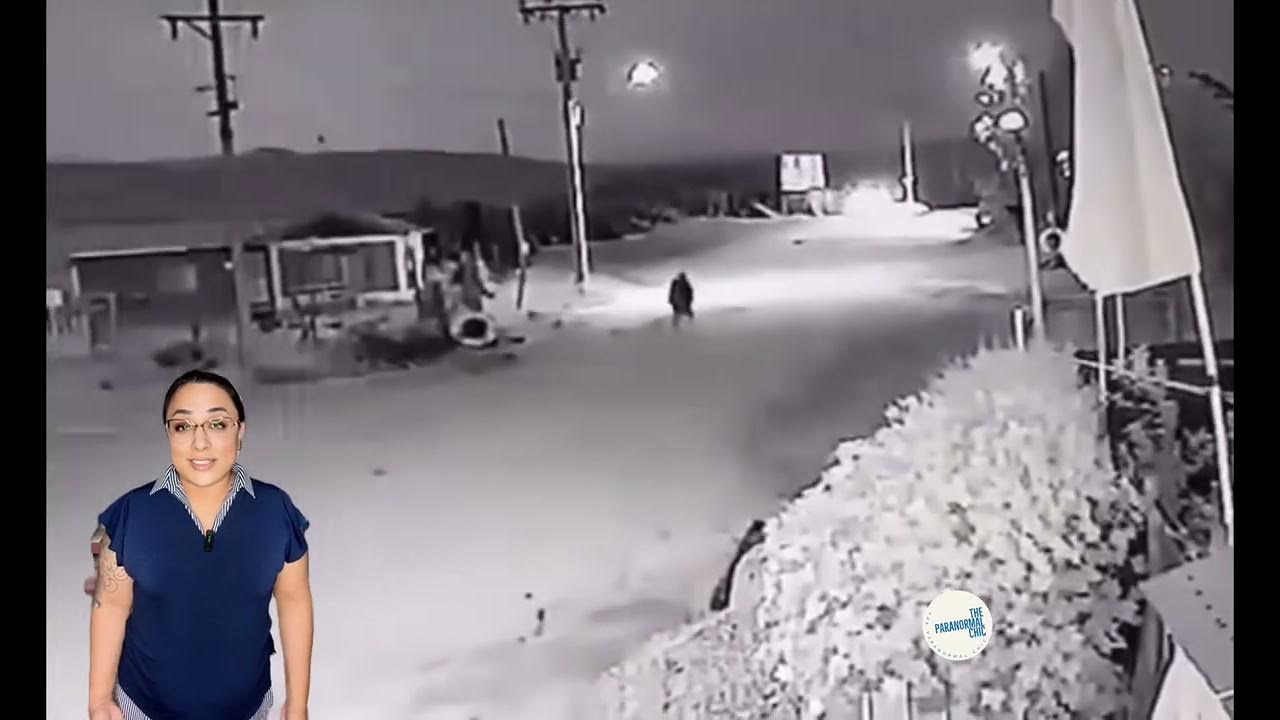 Shapeshifter Caught on Security Camera - YouTube