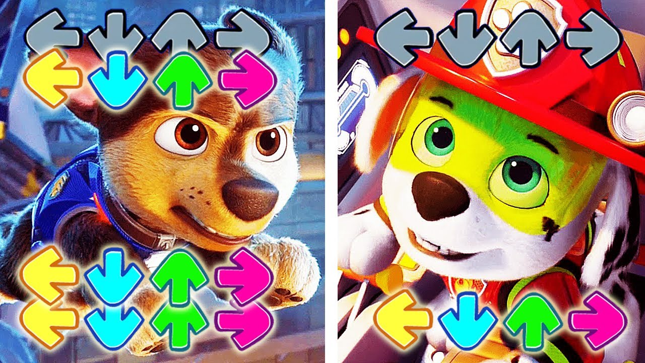 Friday Night Funkin Sarvente in PAW Patrol: The Movie - YouTube