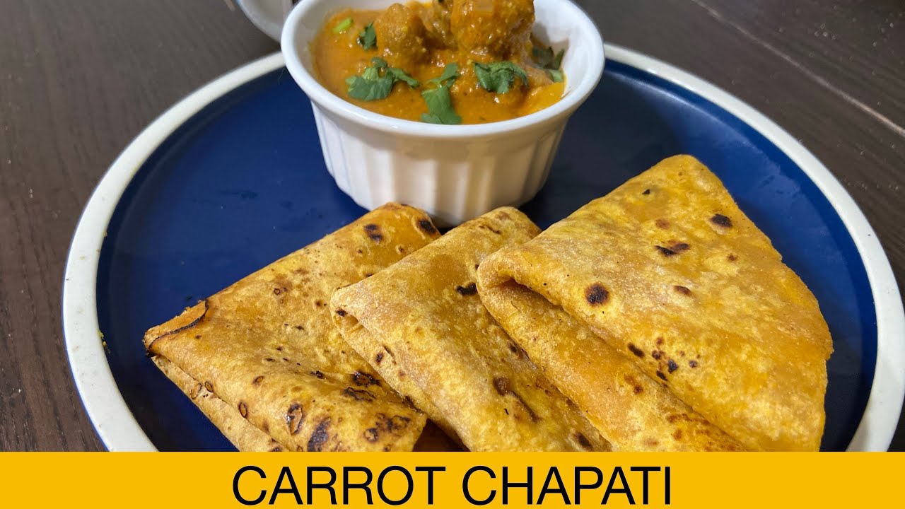 Carrot chapati| Healthy and tasty chapati recipe in tamil| - YouTube