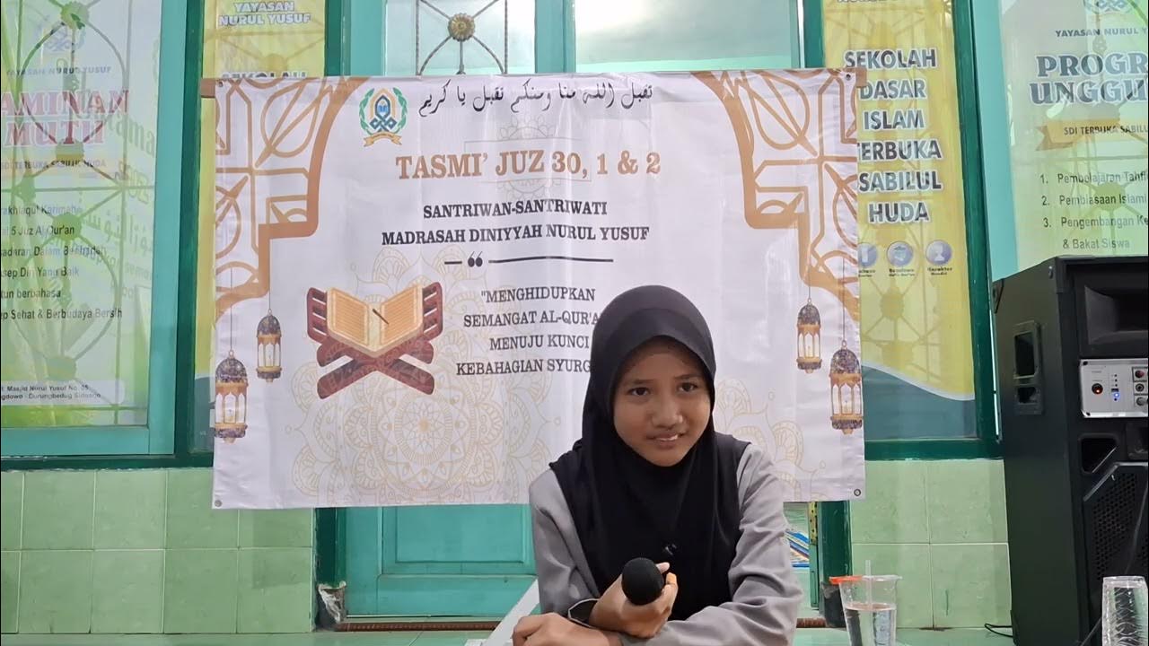 Maulidina Asy Syifa || Tasmi' Juz 30 MADIN NURUL YUSUF - YouTube
