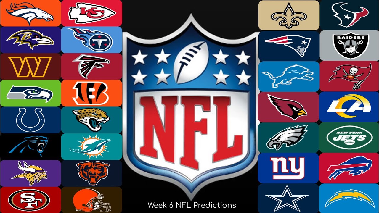 Week 6 NFL Predictions | 2023 - YouTube