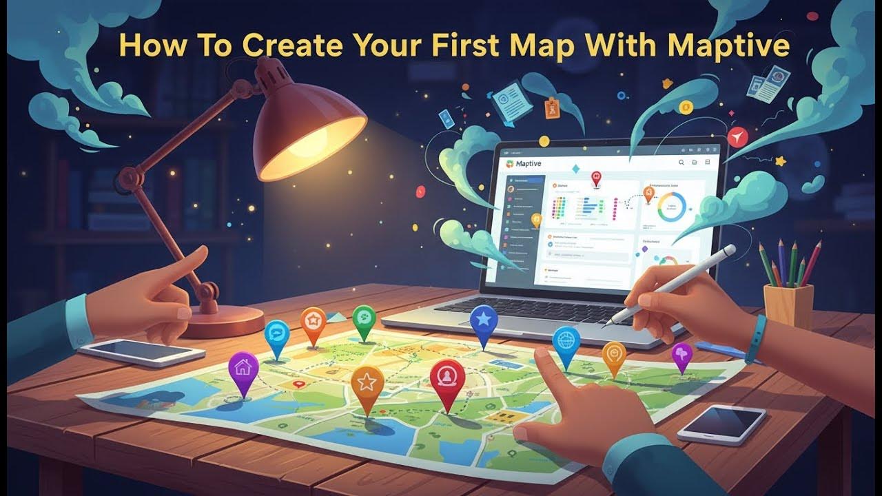 How To Create Your First Map With Maptive - YouTube