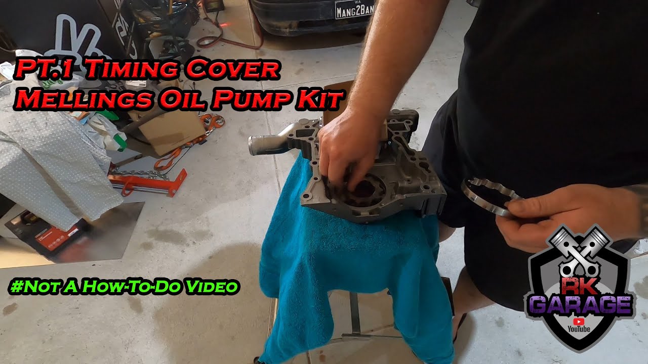 ECOJET L36/L67 Turbo Timing Cover Oil Pump Gear Install - YouTube