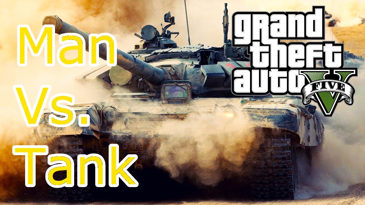 MAN VS. TANK (Grand Theft Auto 5 Online) - YouTube