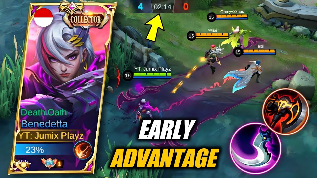 OFFLANE BENEDETTA EARLY GAME DOMINATION BEST BUILD! 😱 | EARLY LEGENDARY ...