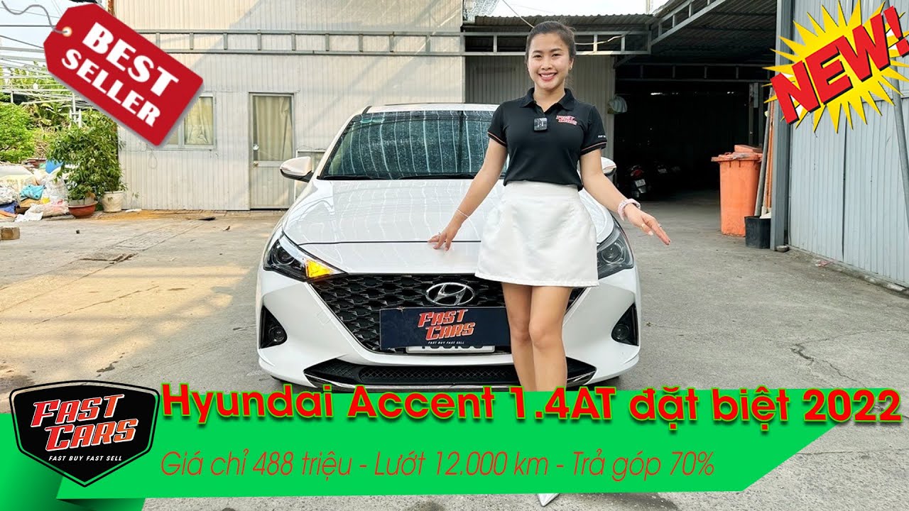 Lướt 12.000 km 🔥 Hyundai Accent 1.4AT đặt biệt 2022 full options. Xe gia đình 2 chủ, hỗ trợ góp ...