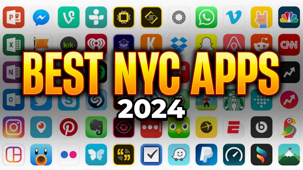 The BEST NYC Apps for 2024 - NYC Guide - YouTube