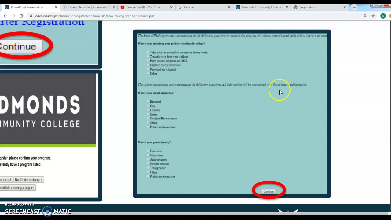 Recording #7 - YouTube