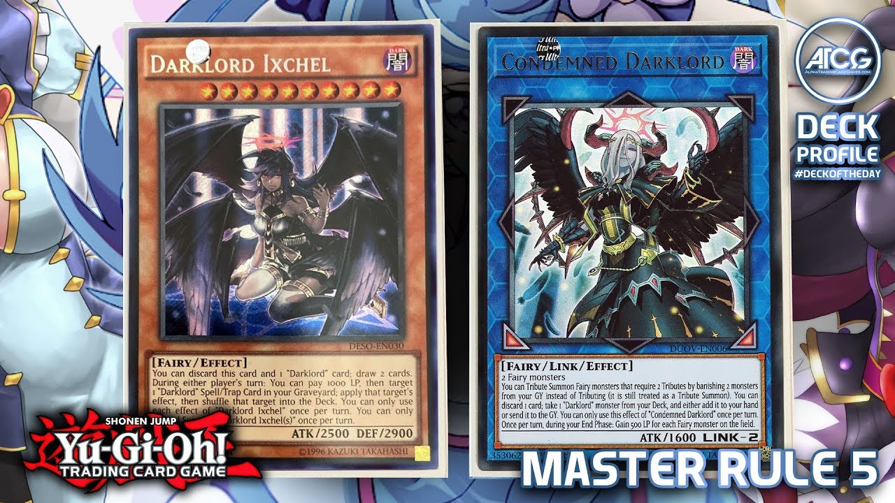 Yu-Gi-Oh! DARKLORD Lockdown Deck Profile (COMPETITIVE) - Master Rule 5 ...