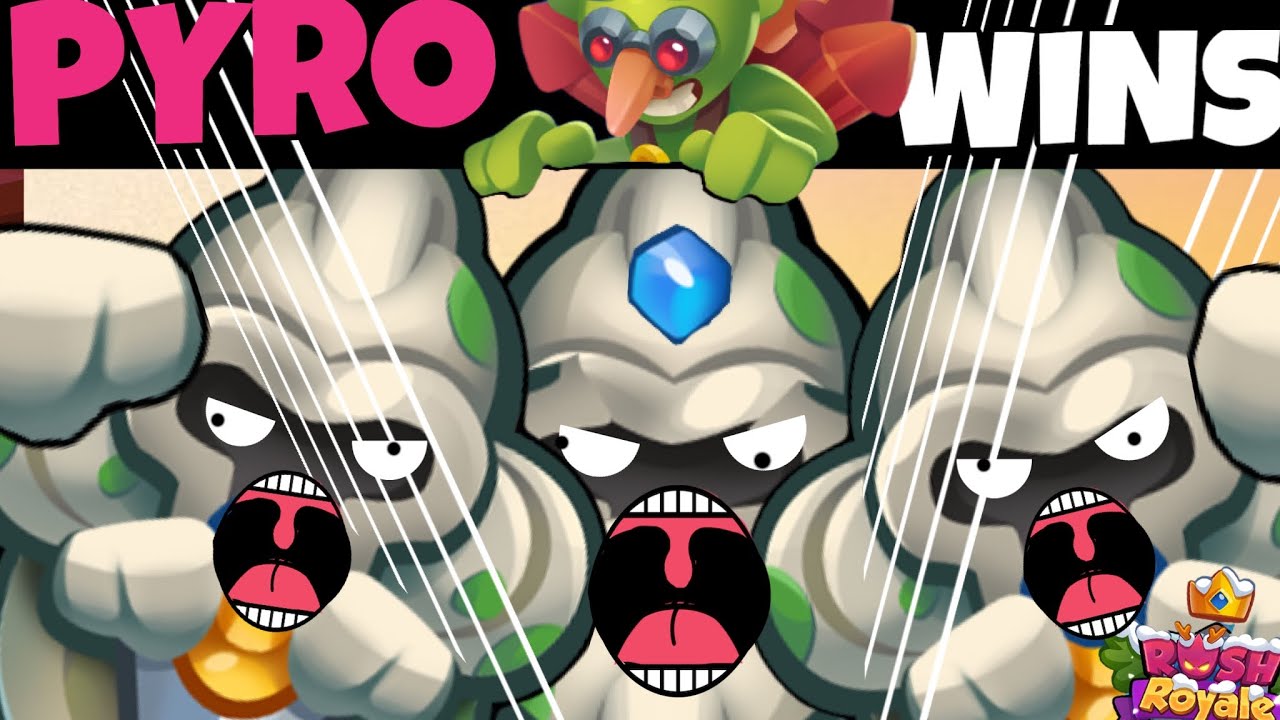 THIS PYRO DECK IS JUST..... INSANE in RUSH ROYALE - YouTube