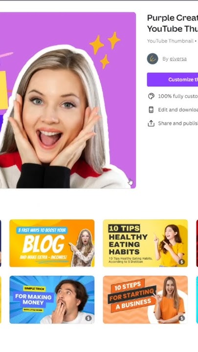 How to Make a YouTube Thumbnail in 2 Minutes - YouTube